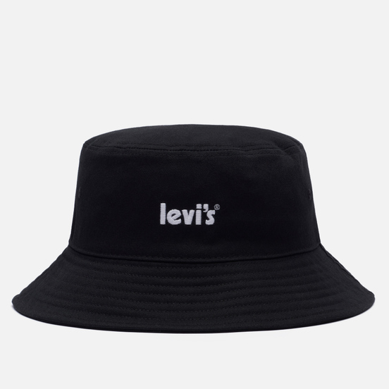 Панама LEVIS Poster Logo Bucket Hat Ov черный