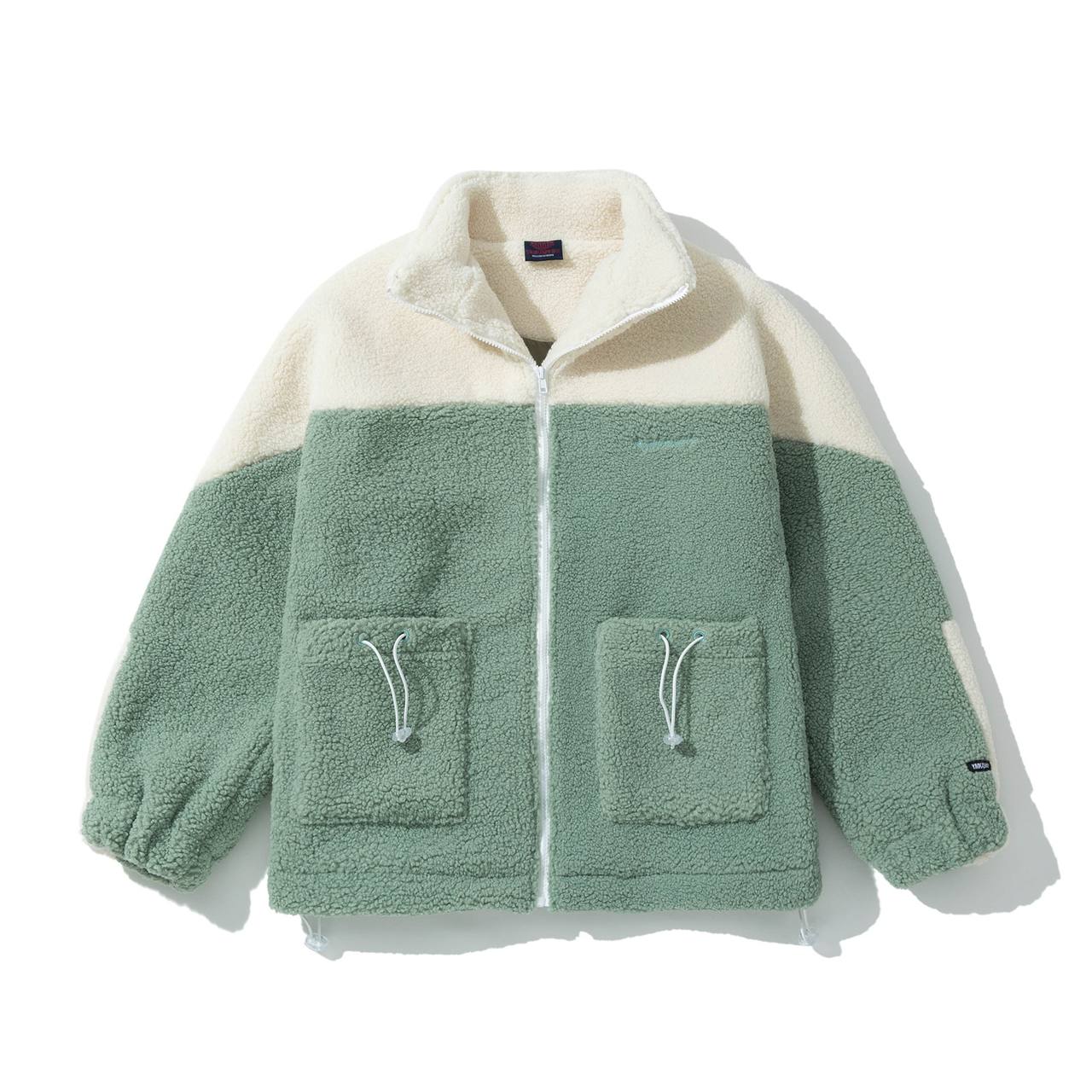 Куртка YMKA SHIX "Furry HTF Big Logo" зеленый