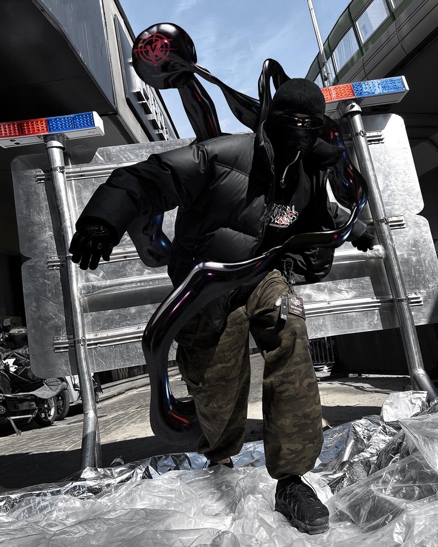 Пуффер Viceseason Undercover Black ice V4 черный