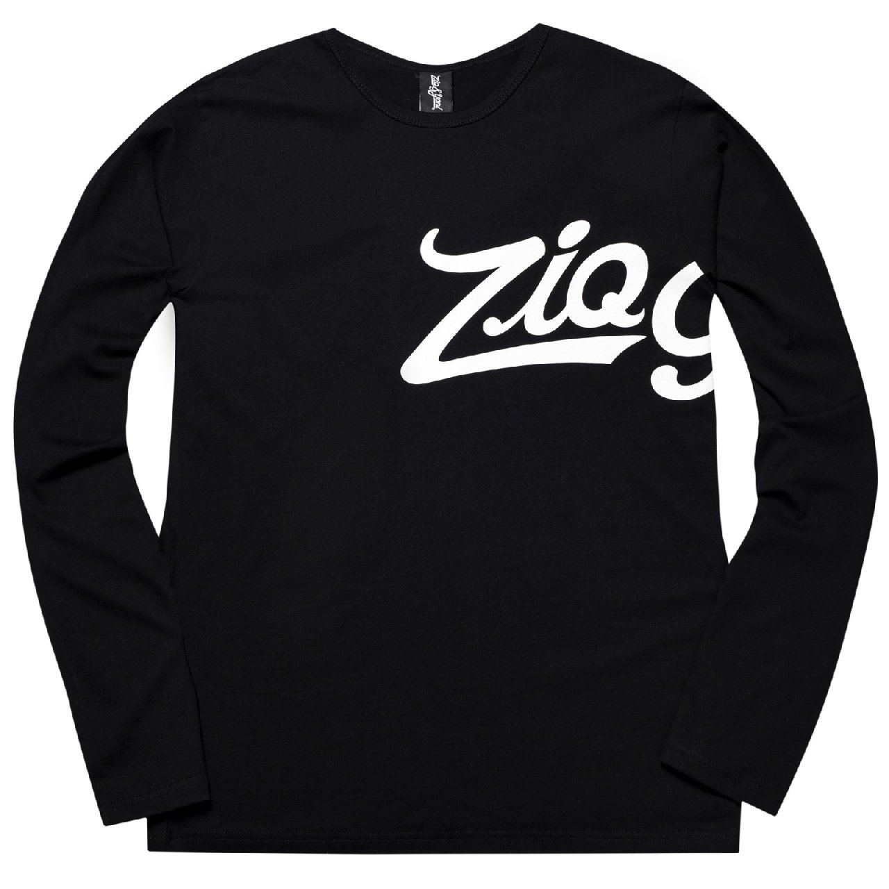 Лонгслив ZIQ & YONI CROP LOGO черный LS-CROPLOGO-BLK